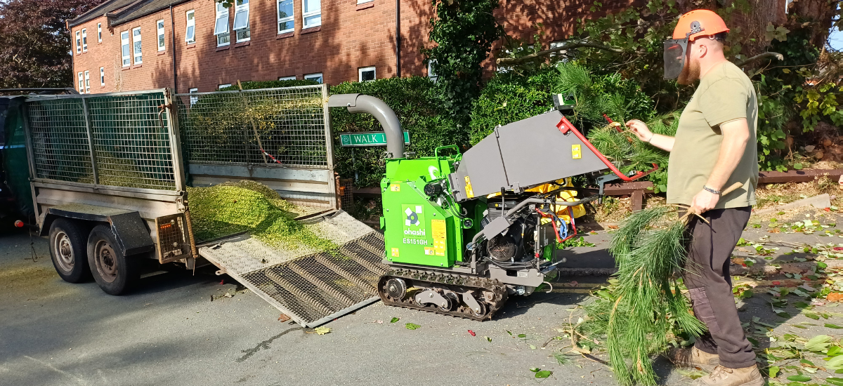 Ohashi Compact Woodchippers